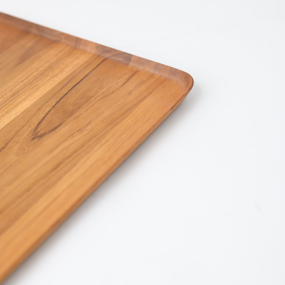 BLANCHE SQUARE TRAY 30 x 30 CM. (TEAK)